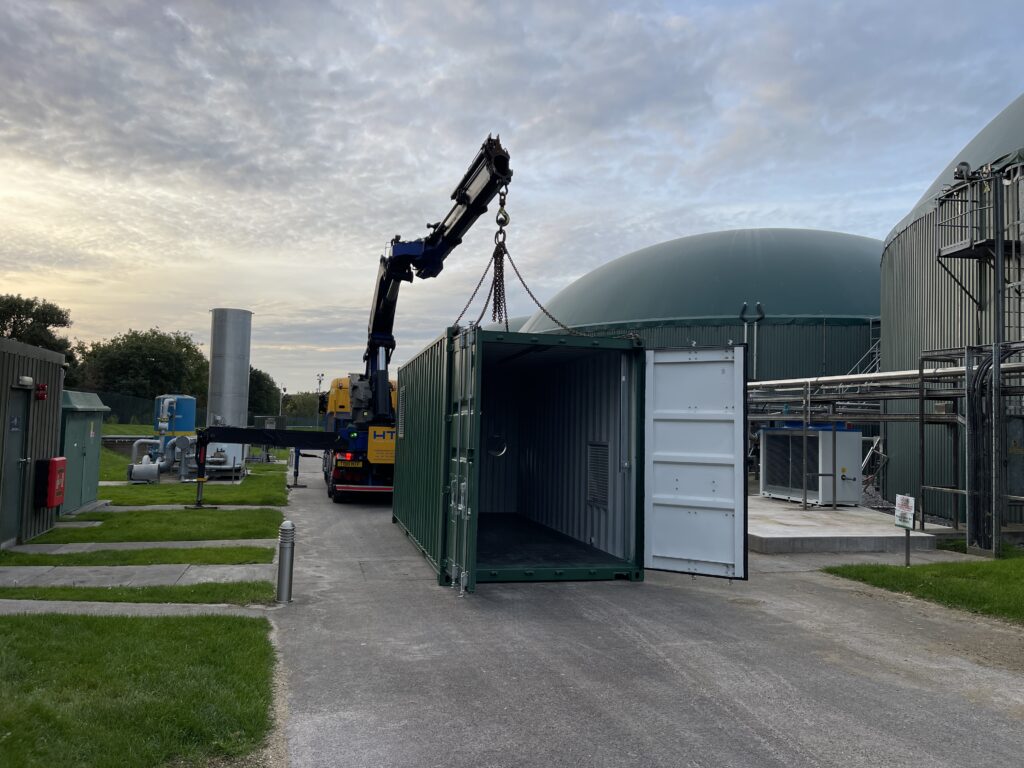 600kW Biogas Boiler - Somerset - Shaw Renewables Ltd.